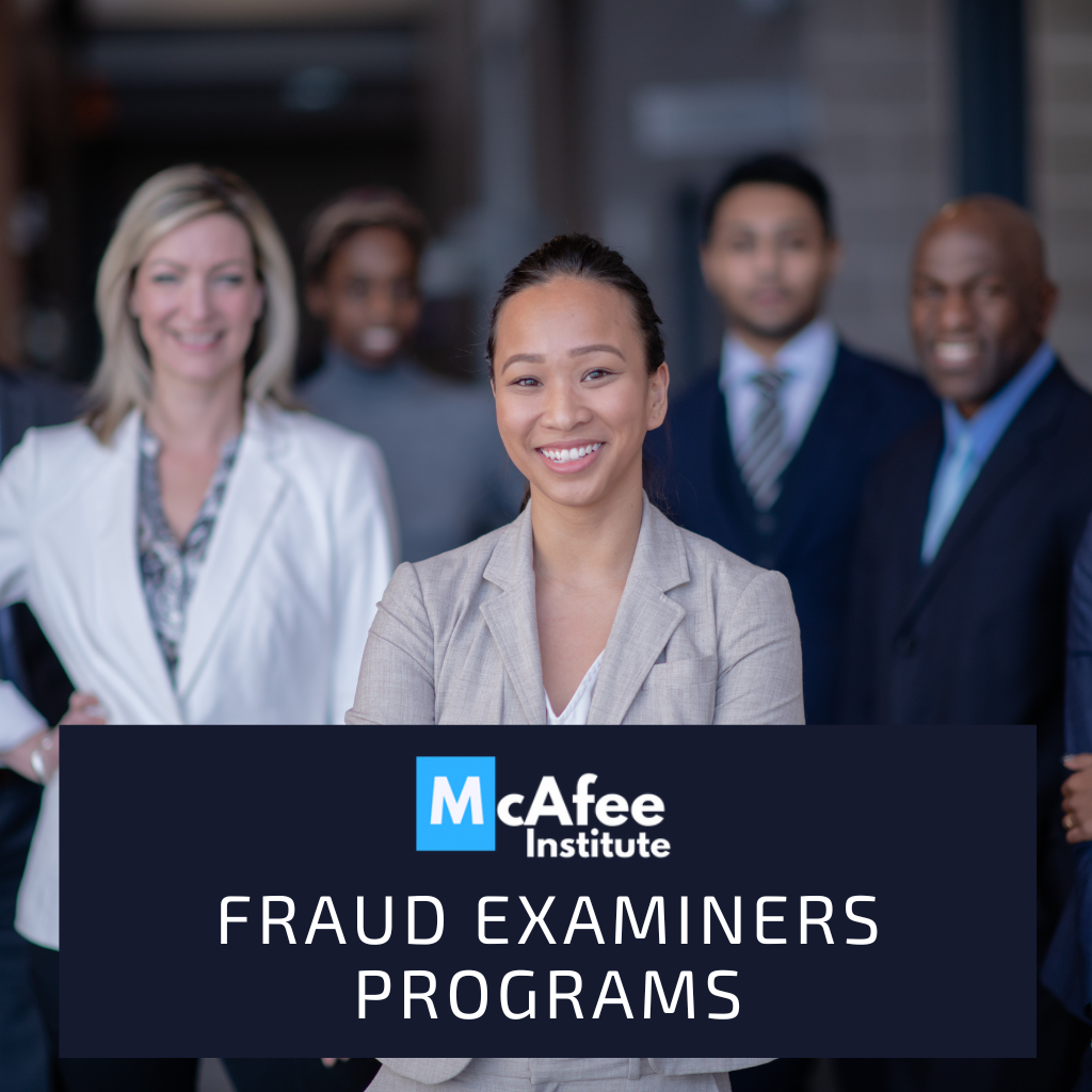 Fraud Examiner Courses, Certification, and Training | McAfee Institute