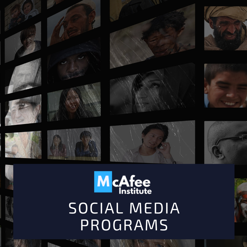 Social Media Intelligence Programs | Online Courses - McAfee Institute