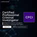 Certified Professional Criminal Investigator (CPCI) - McAfee Institute