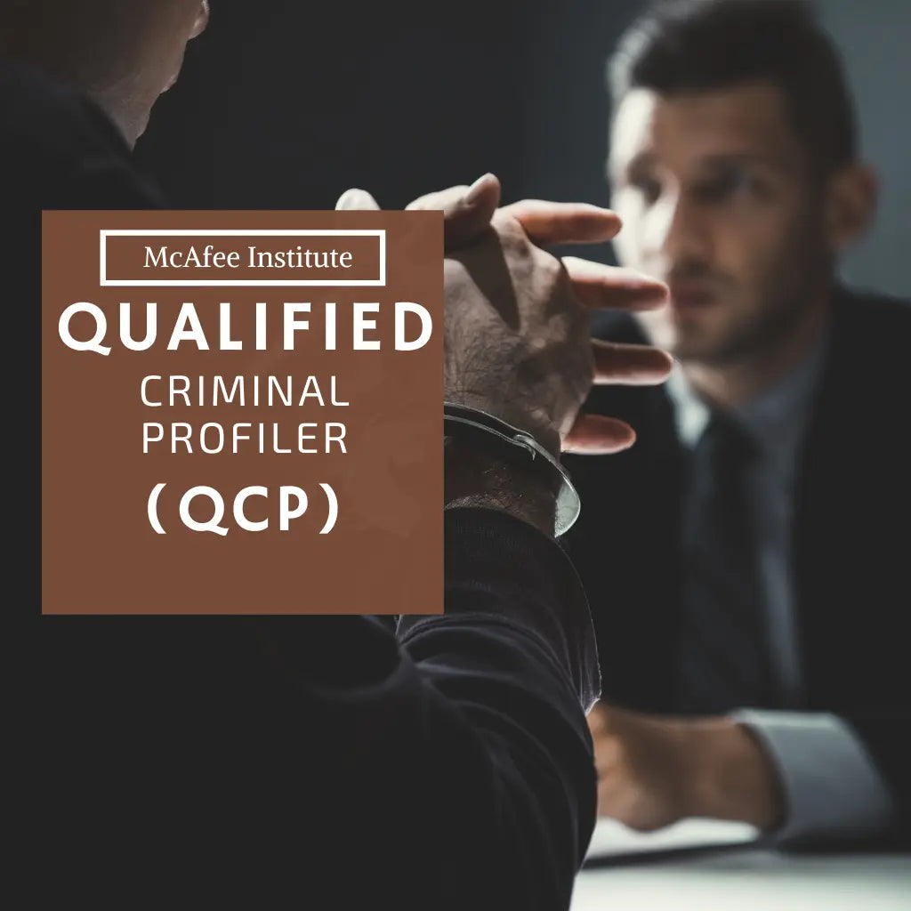 Qualified Criminal Profiler (QCP) – McAfee Institute
